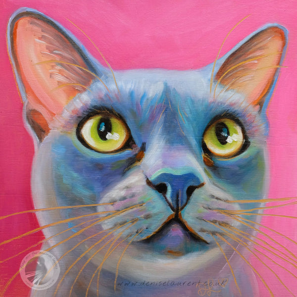 Portrait Of Misty - Commission - Denise Laurent Art